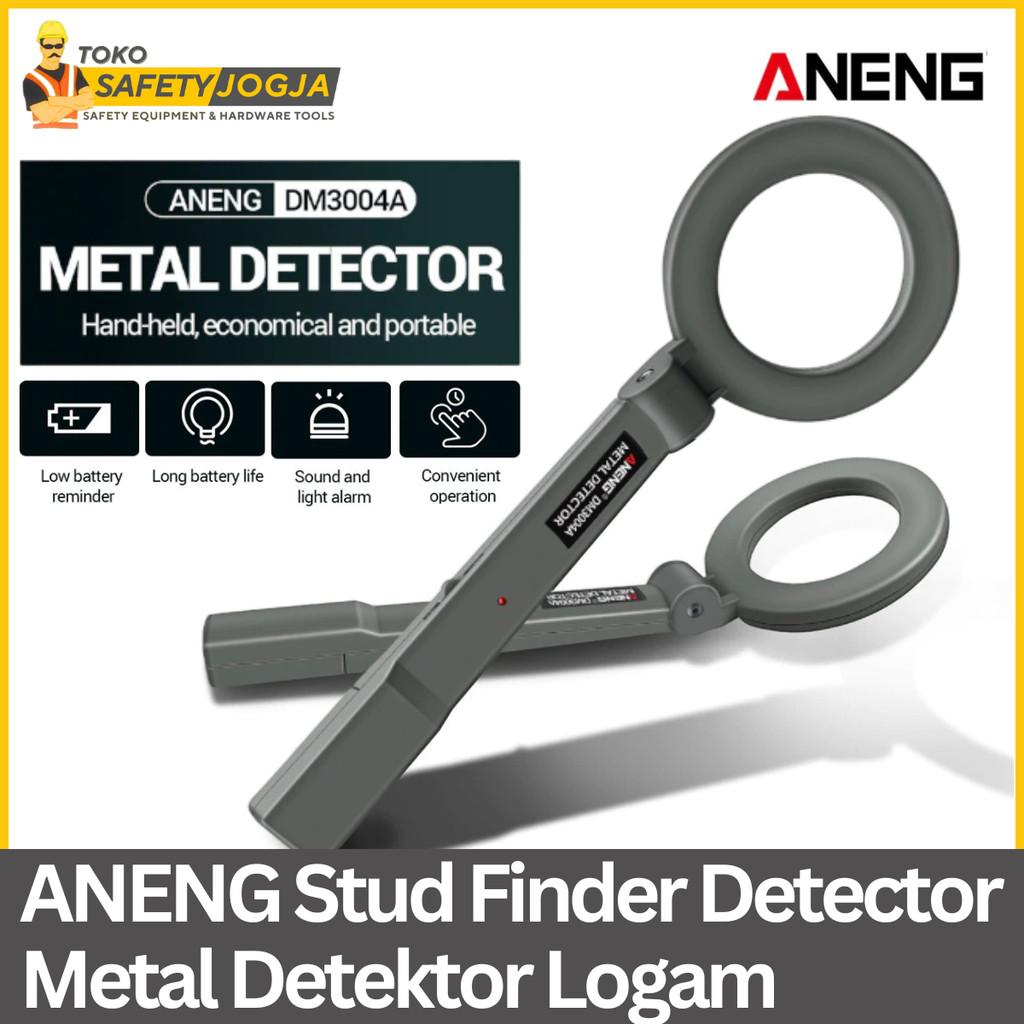 Jual Metal Detector Security Stud Finder ANENG Keamanan Body Checker ...