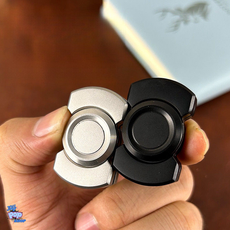 Jual Fidget spinner silver logam, fidget spinner mainan putar, mainan ...