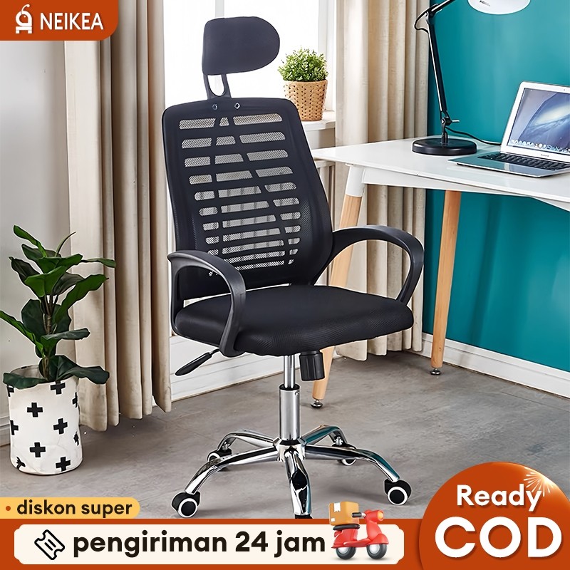 Jual TV23ED Kursi Kantor Kursi Kerja Kursi Belajar Kursi Putar Jaring ...