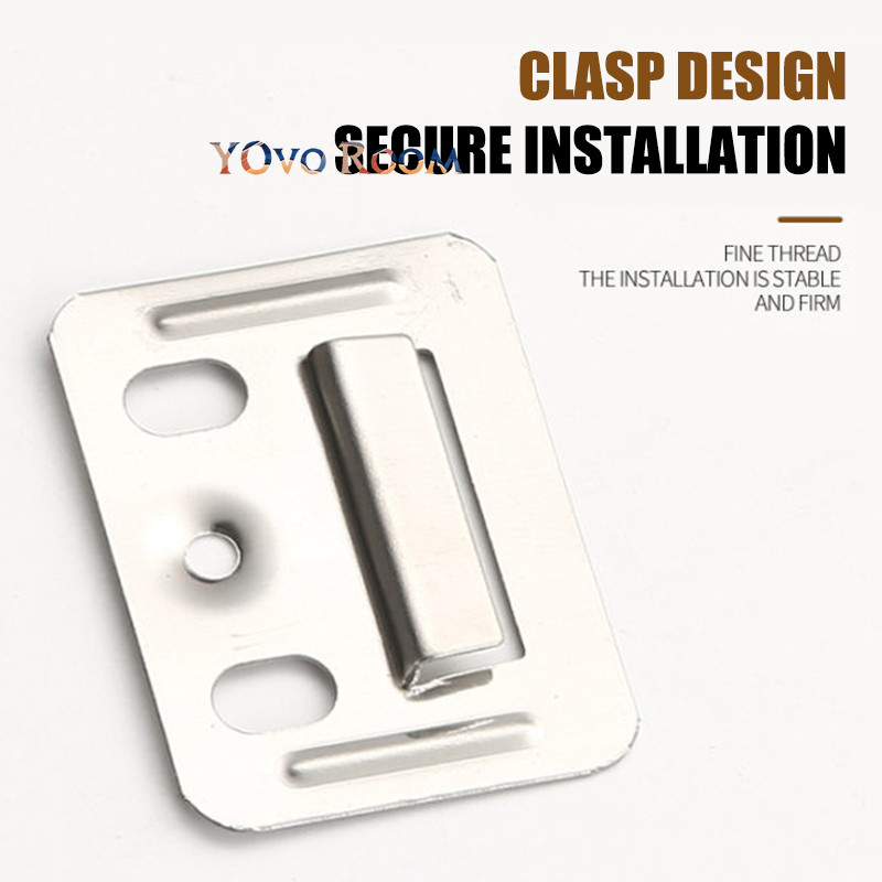Jual Klip Besi Wallpanel Buckle Bracket Clip Wallpanel / Clip Wood ...
