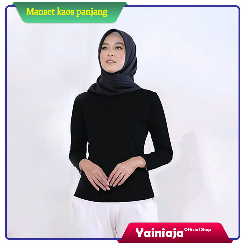 Jual Manset Baju Lengan Panjang daleman model baju | Shopee Indonesia