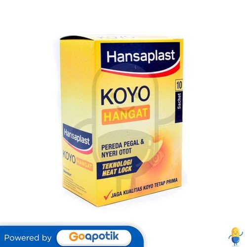 Jual Hansaplast Koyo Hangat Box 10 Sachet | Shopee Indonesia Jual Hansaplast Koyo Hangat Box 10 Sachet | Shopee Indonesia
