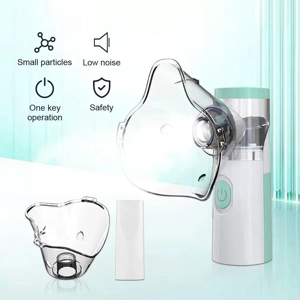 Jual PREORDER Handheld Portable Inhale Nebulizer Mesh Atomizer Silent ...