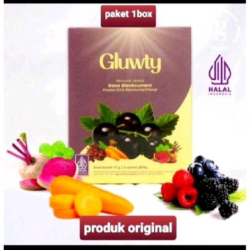 Jual (SEPECIAL PROMO GLUWTY COLLAGEN 1BOX ISI 5SASET)PEMUTUH KULIT ...