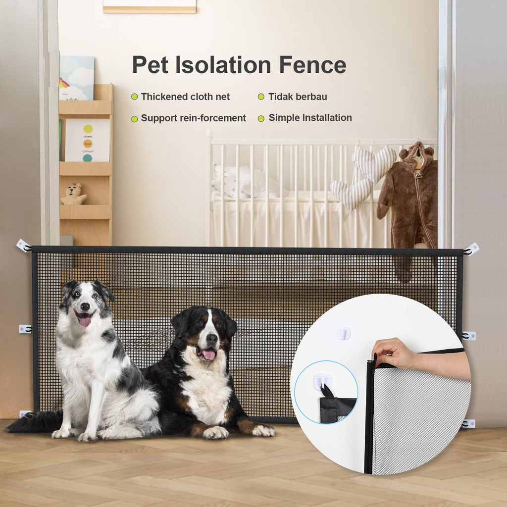 Jual Magic-Gate Pagar anjing lipat / pagar penghalang hewan / kandang ...