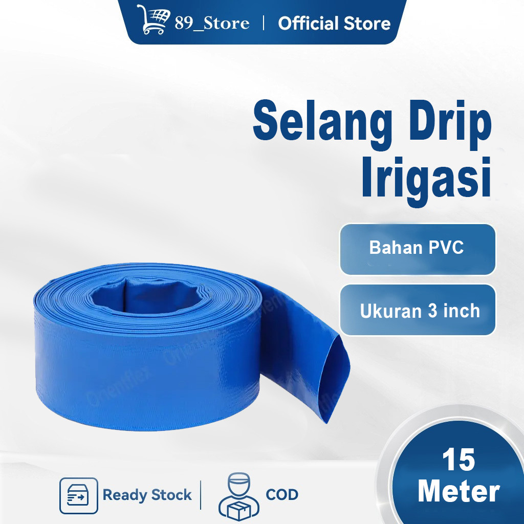 Jual SELANG DRIP SELANG IRIGASI 3 INCH 15 METER EFISIEN SELANG ...