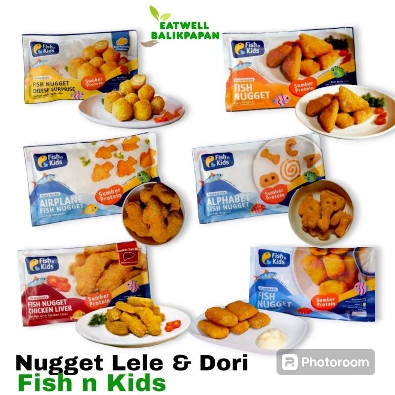 Jual Fish Express - Nugget Homemade MPASI IKAN Lele & Dori - Frozen ...