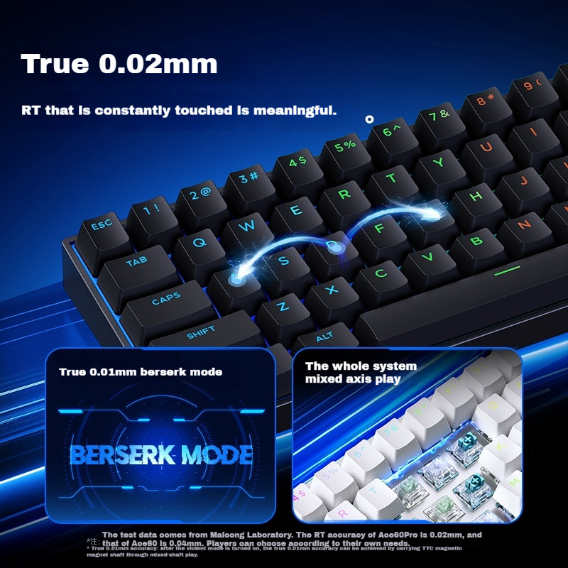 Jual Mchose Ace68 Pro Mechanical Keyboard Rt0.01 8k Wired Magnetic ...