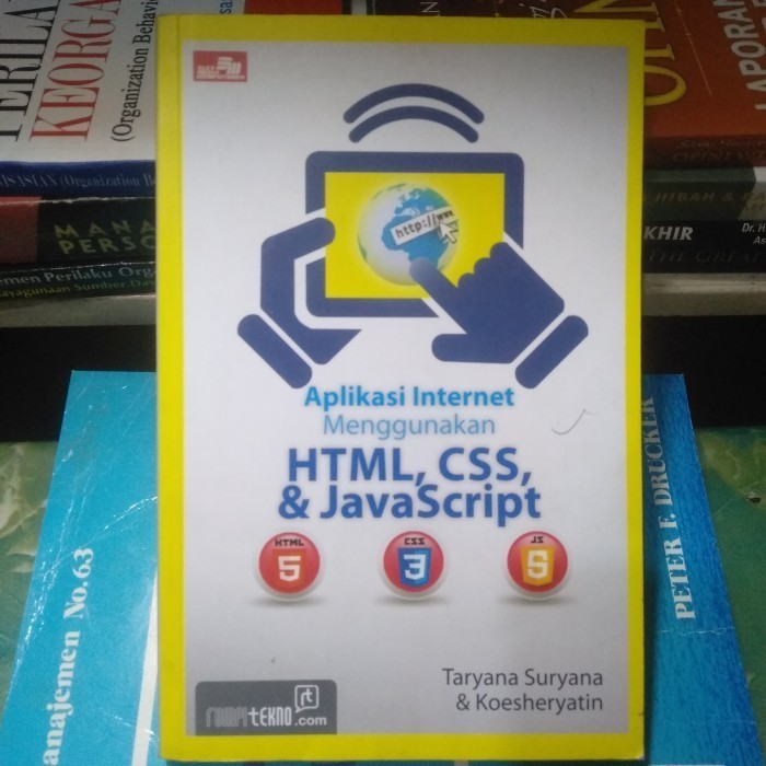 Jual BUKU APLIKASI INTERNET MENGGUNAKAN HTML, CSS & JAVA SCRIPT - TARYANA | Shopee Indonesia