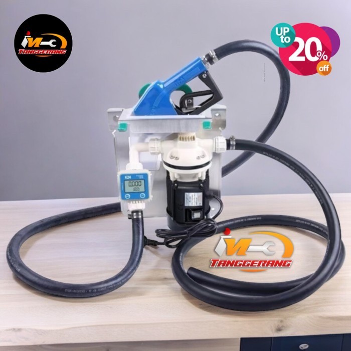 Jual Pompa Fuel Transfer Chemical Kimia Adblue AC 220Volt Digital Set | Shopee Indonesia