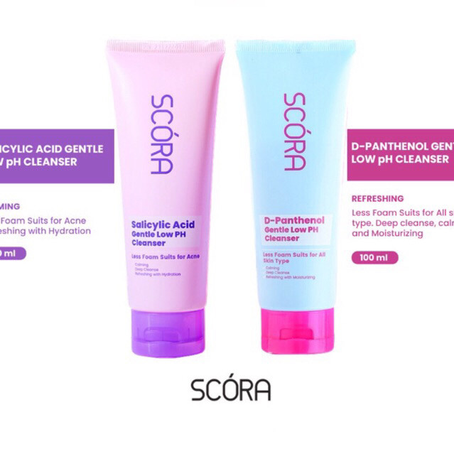 Jual ️Domestika ️ Scora 1% Salicylic Acid dan D-Panthenol Gentle Low pH ...