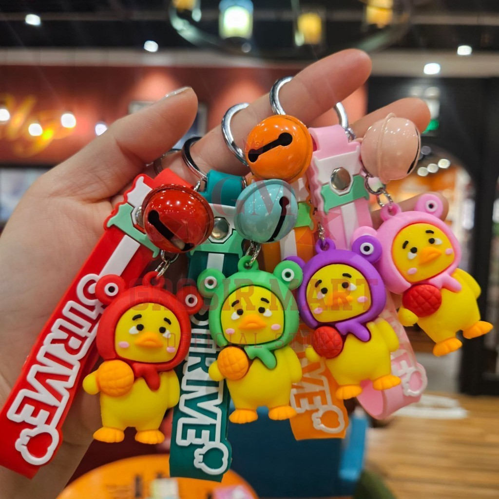 Jual Gantungan Kunci Upset Duck Silikon Tebal / Ganci Upset Duck ...