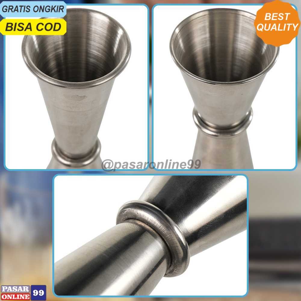 Jual One Two Cups Gelas Ukur Jigger Bartender Double Shot 30ml dan 50ml - MSA10 | Shopee Indonesia