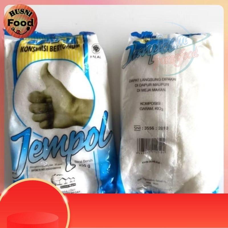 Jual Garam bumbu tabur CAP JEMPOL 250gram | Shopee Indonesia