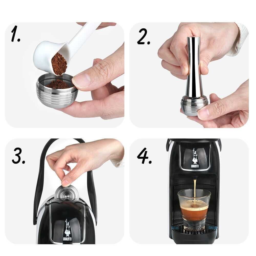 Jual LATHIFSHP iCafilas Kapsul Kopi Reusable Coffee Capsule for ...