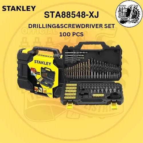 Jual Stanley STA88548-XJ mata bor dan obeng set 100 pcs | Shopee Indonesia