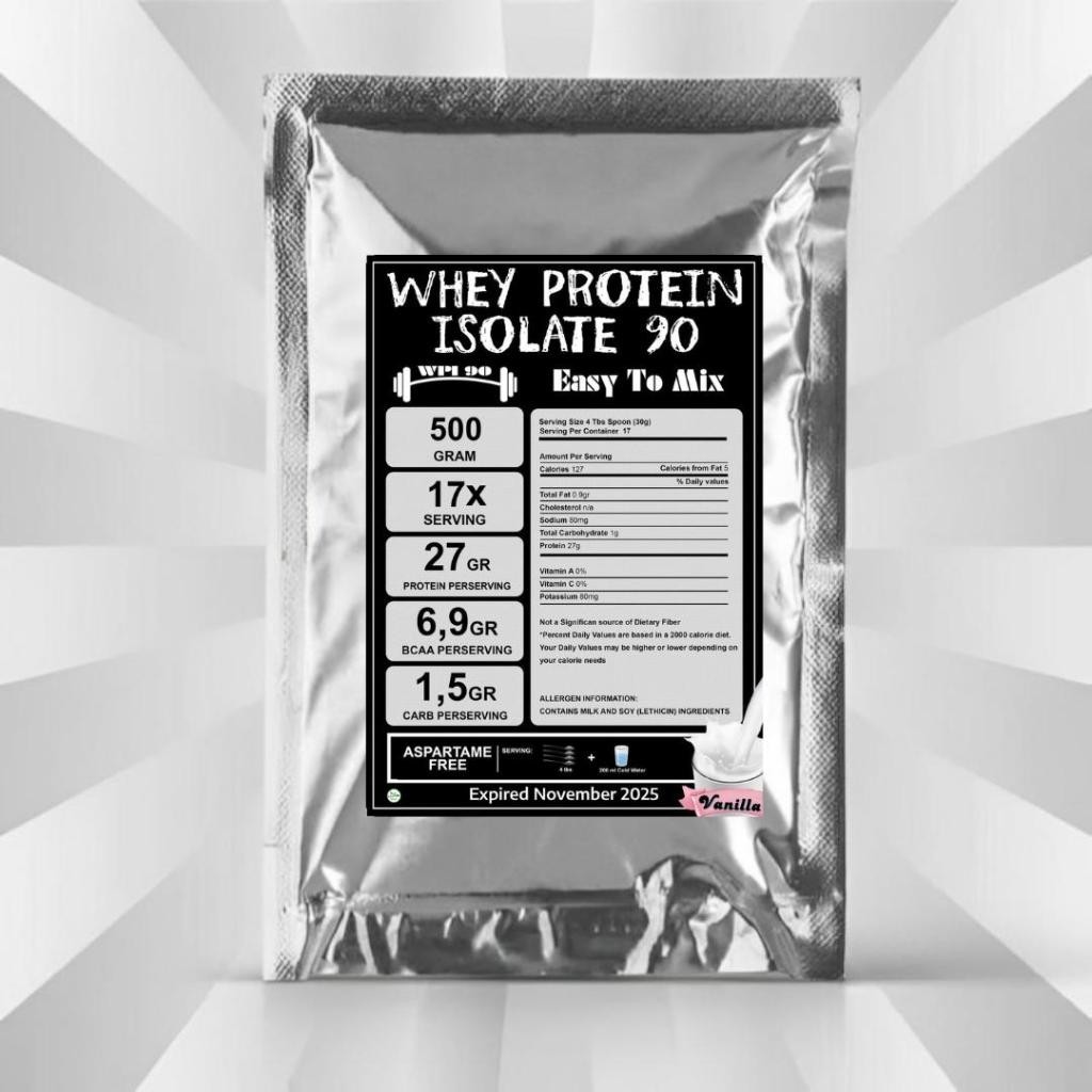 Jual Vanilla beli 3 dapat bonus 1 bungkus Whey Protein Isolate WPI 90 ...