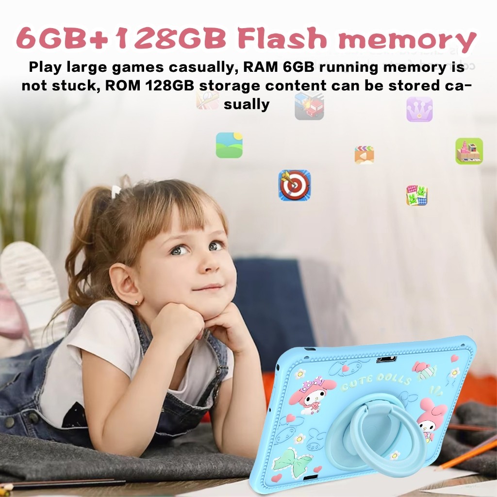Jual Tablet pembelajaran anak anti radiasi/4GB/6GB+128GB layar penuh 7 ...