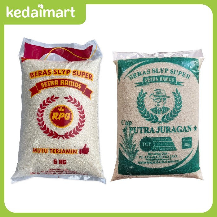 Jual Beras Slyp Super Setra Ramos 5 Kg | Shopee Indonesia