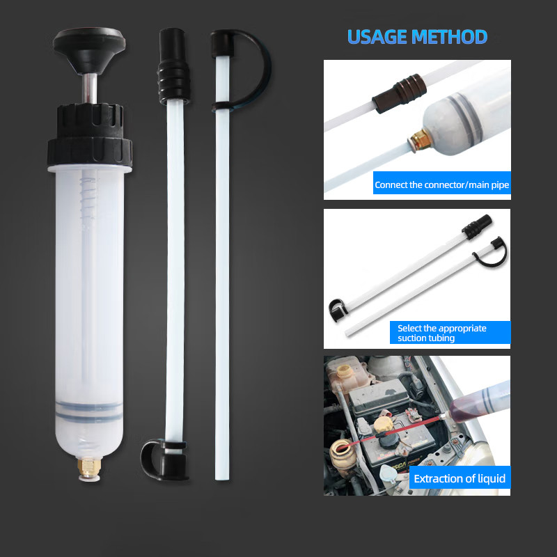 Jual Car Fluid Extractors Pumps Oil Change Syringes With Hose Manual ...