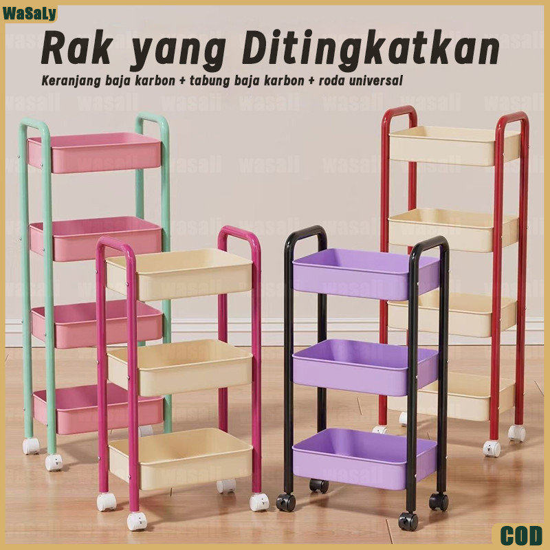 Jual 3 Tingkat Stora Rak Besar Trolly Rack Aktivitas Multi-Lapisan ...