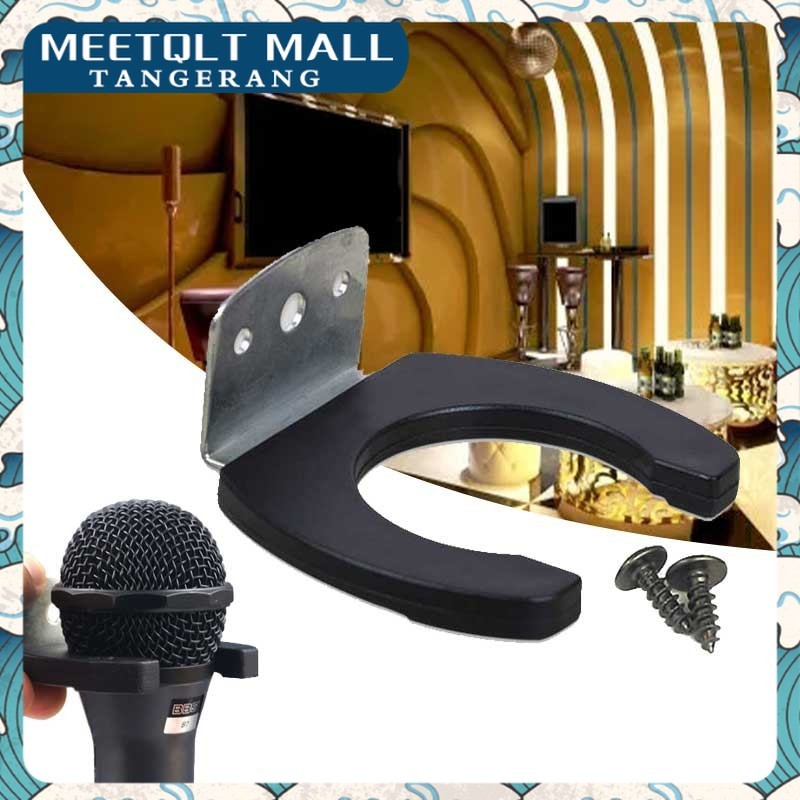 Jual Rak Mikrofon Wireless / Stand Holder Mic / Bracket Gantung Dinding ...