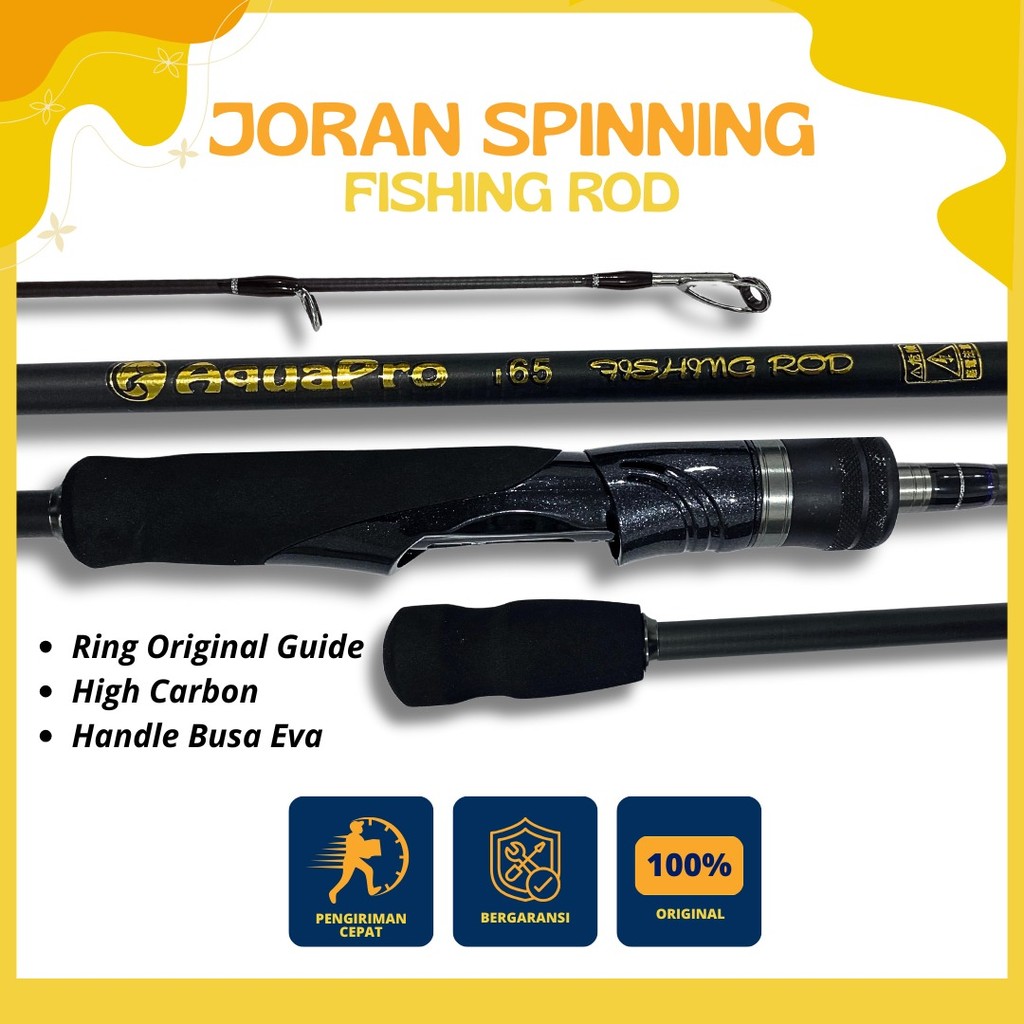 Jual Joran Pancing Spinning Ukuran 1.65M-1.80M Joran Pancing Handle ...
