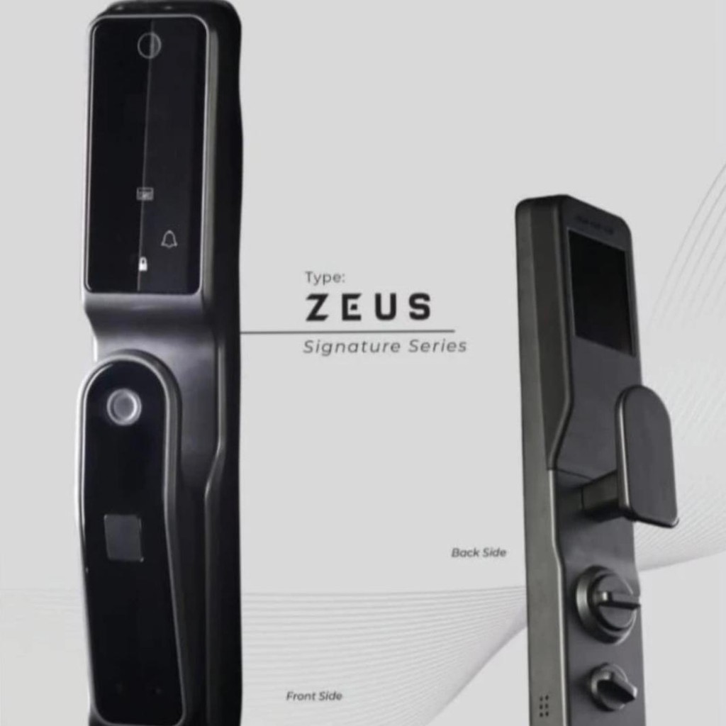 Jual Smart Lock FORTRESS / Digital Lock / Smart Home Door Lock - Zeus | Shopee Indonesia