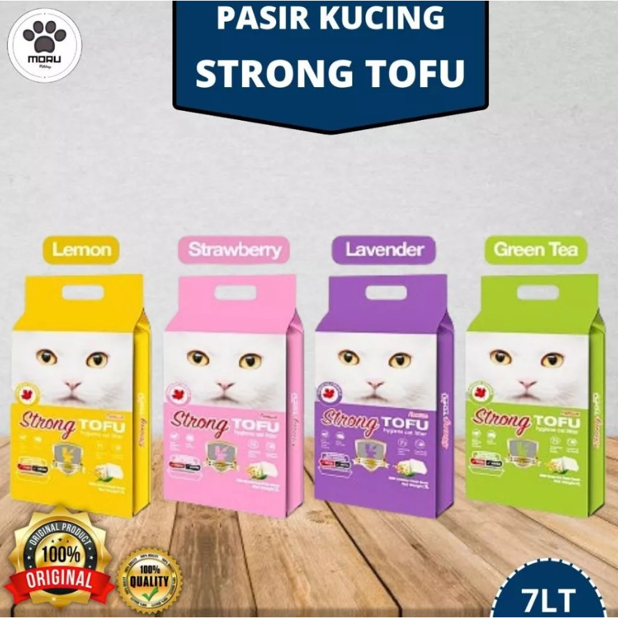 Jual PASIR STRONG TOFU KUCING 7L Pasir Wangi Tofu Kucing Gumpal Wangi 7 ...