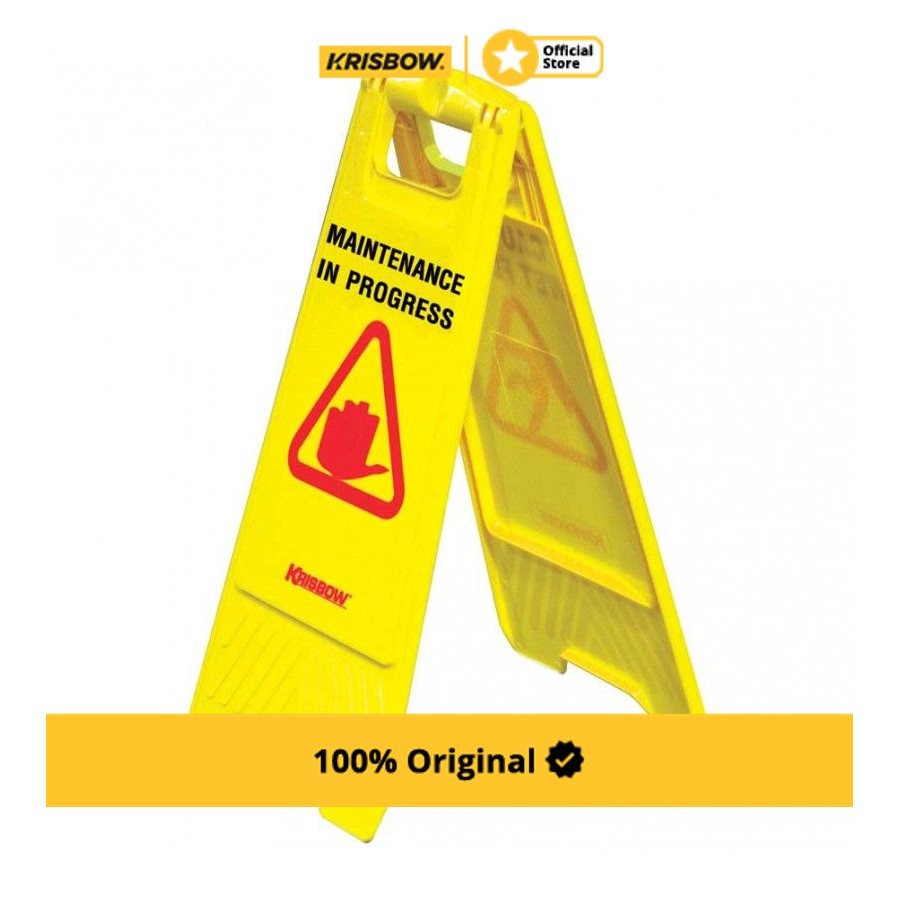 Jual Krisbow Floor Sign Maintenance In Progress | Shopee Indonesia