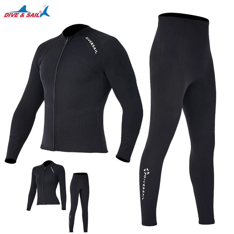 Jual Dive sail 2mm Premium diving suit for men women wetwuit pants ...