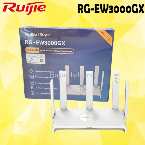 Jual RUIJIE REYEE RG-EW3000GX 3000M Wi-Fi 6 Dual-WAN Gigabit Router ...