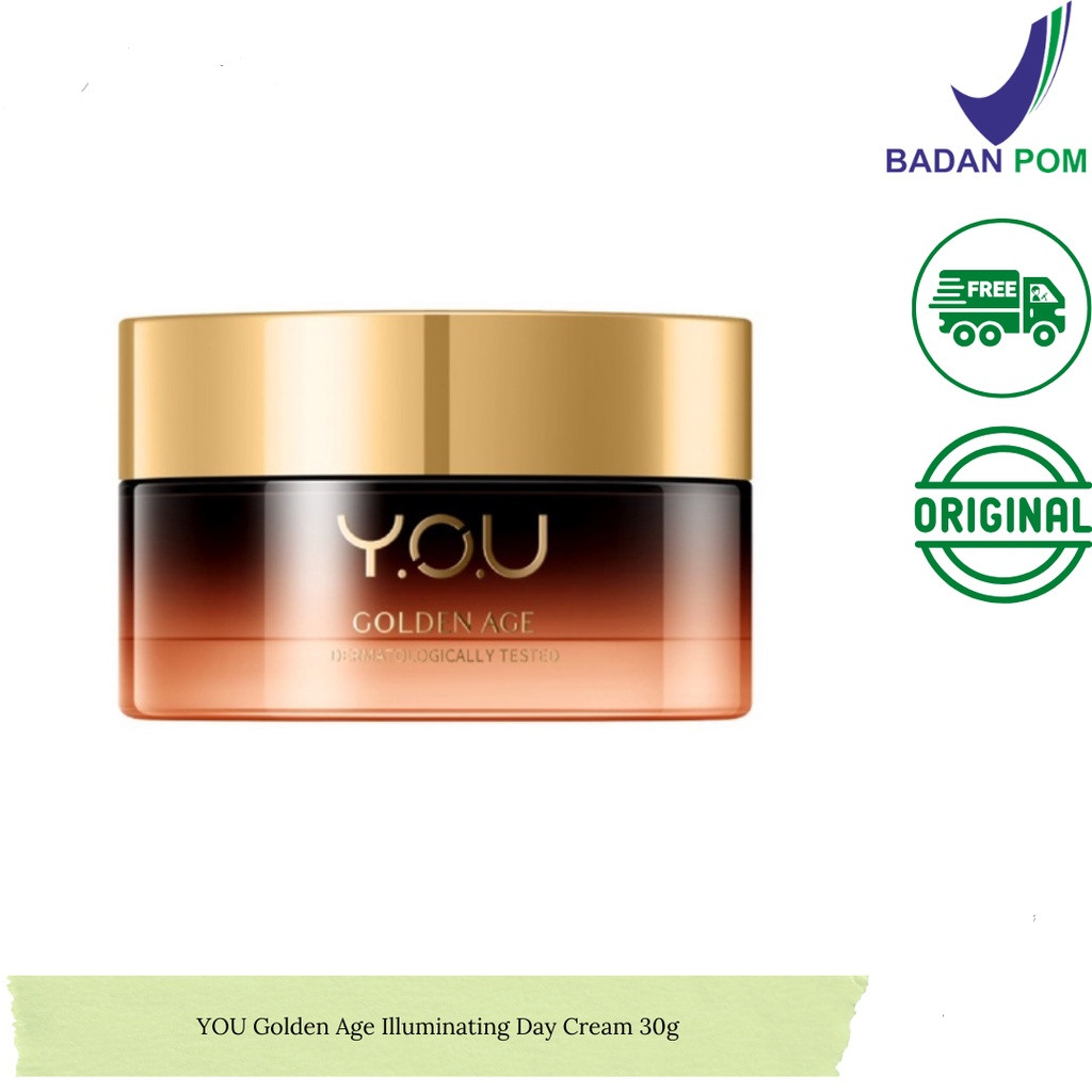 Jual YOU Golden Age Illuminating Day Cream 30g | Shopee Indonesia