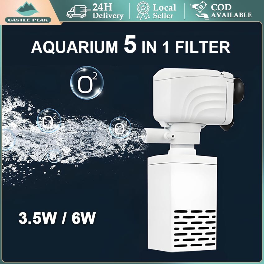 Jual Pompa Air Aquarium Tiga Dalam Satu Multifungsi / Internal Filter ...