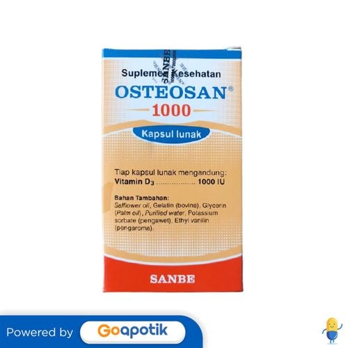 Jual Osteosan 1000 Iu Botol 60 Kapsul | Shopee Indonesia