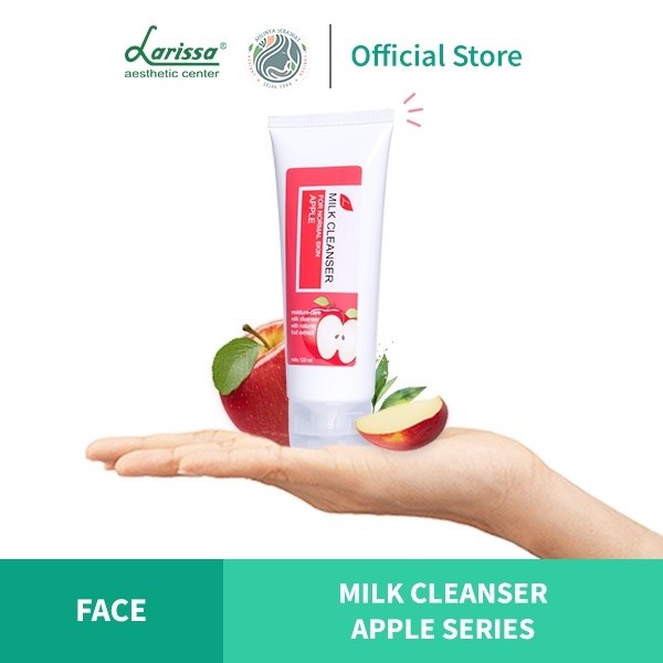 Jual Larissa Milk Cleanser Apple Pembersih Wajah Untuk Kulit Normal | Shopee Indonesia
