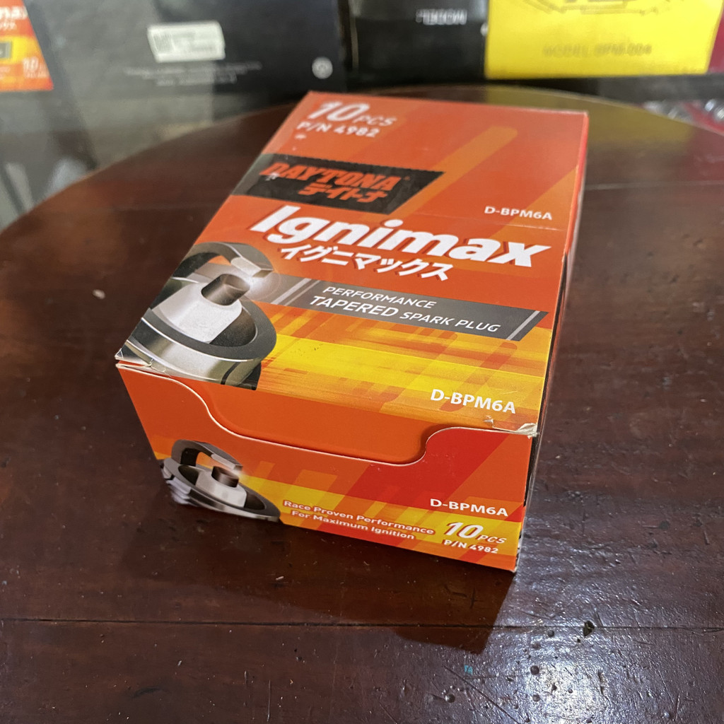 Jual 1 Pack Isi 10 Busi Daytona BPM6A (4982) Spark Plug Mesin Pemotong ...