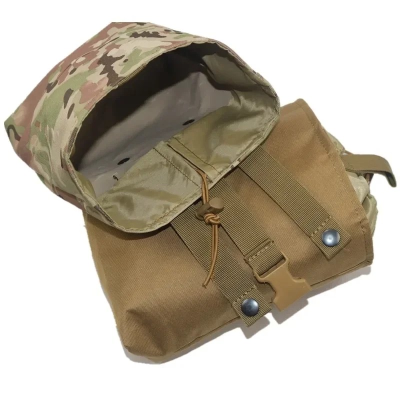 Jual Folding Molle Tactical Magazine Dump Drop Pou Hunting Airsoft Ammo ...