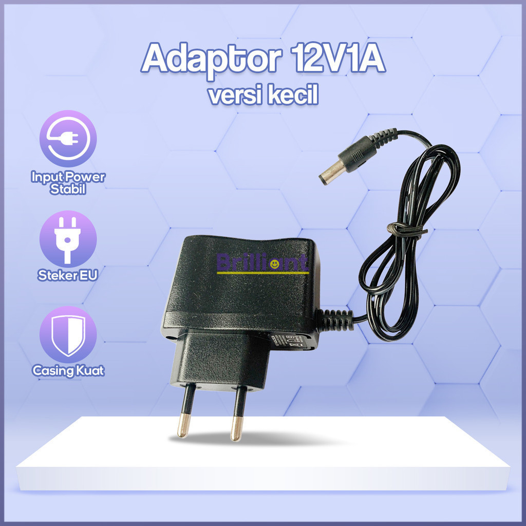 Jual [Bisa bayar ditempat] ADAPTOR STB ZTE CCTV MODEM ROUTER 12V 1A ...