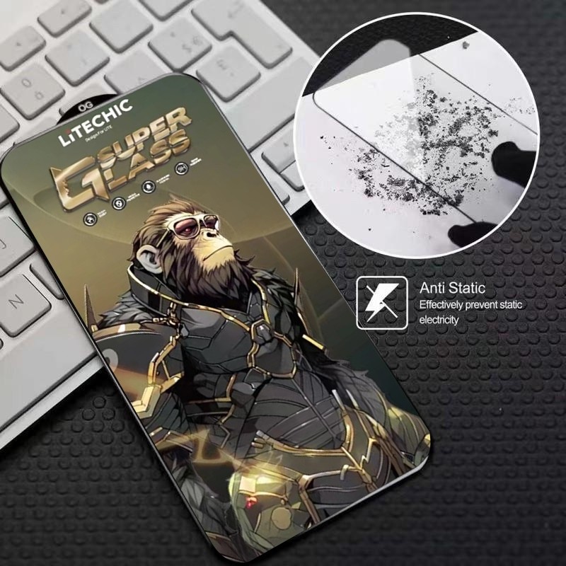 Jual SECRETGARDEN Tempered glass Black gold just HD anti-peeping ...