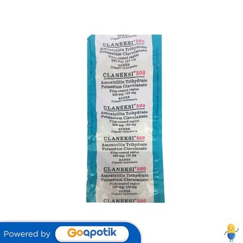 Jual Claneksi 500 Mg Strip 6 Kaplet | Shopee Indonesia
