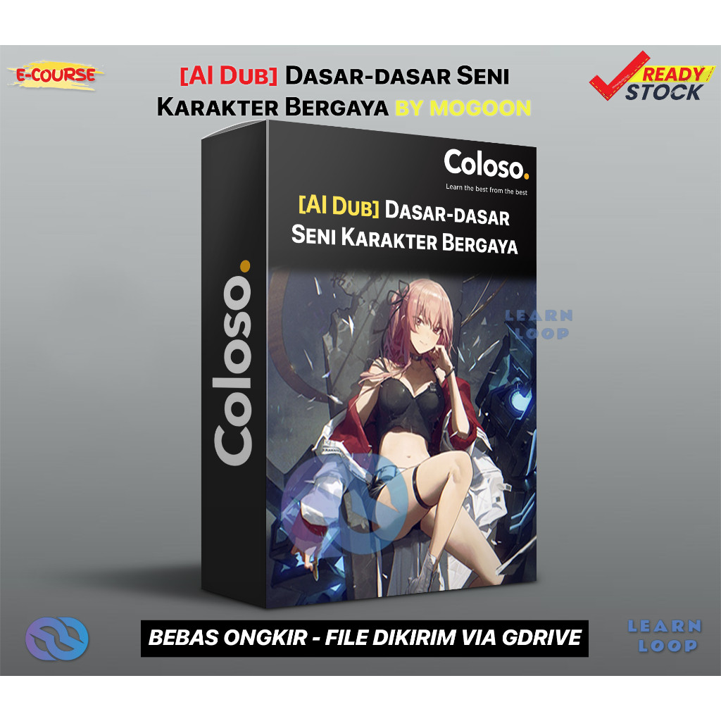 Jual [ENG DUB] COL3152 - Dasar-dasar Seni Karakter Bergaya oleh Mogoon ...