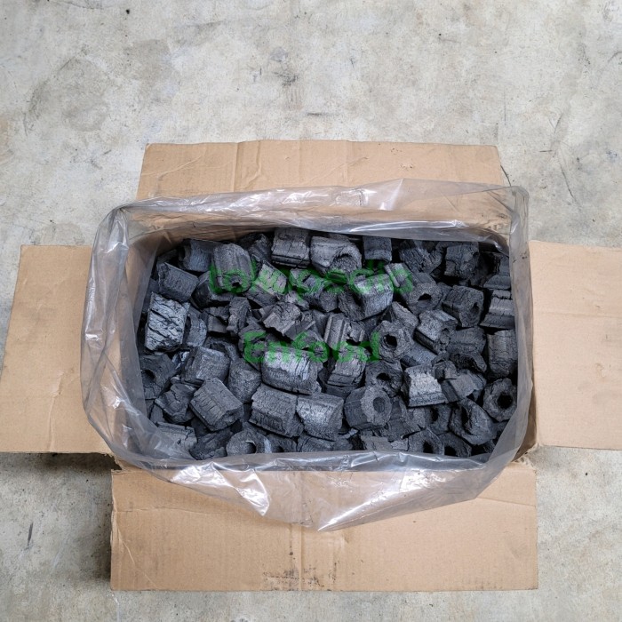 Jual Arang Briket BBQ, Charcoal Sawdust, Charcoal, Briquette Sawdust 9 kg | Shopee Indonesia