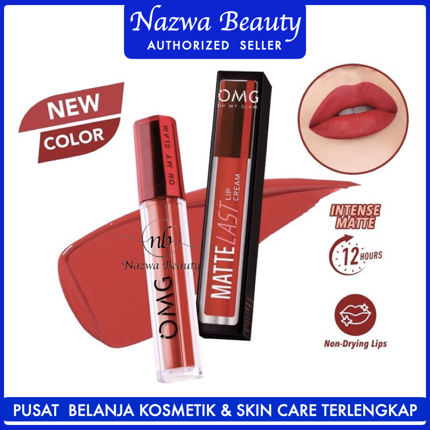 Jual OMG LIP CREAM ALWAYS ON NEVER FADE OH MY GLAM MATTE KISS LIP CREAM ...