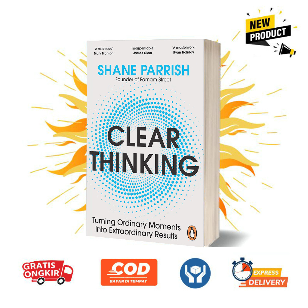 Jual Clear Thinking by Shane Parrish (English) | Shopee Indonesia