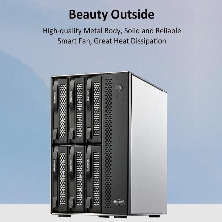 Jual TerraMaster D6-320 6 Bay USB 3.2 Gen2 10Gbps External Hard Disk ...