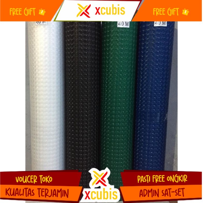 Jual Fiber viber plastik penutup pagar DIMENSI motif 3D harga per ...