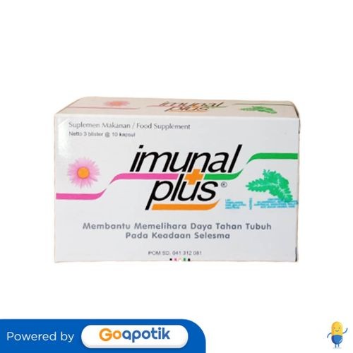 Jual Imunal Plus Box 30 Kapsul | Shopee Indonesia
