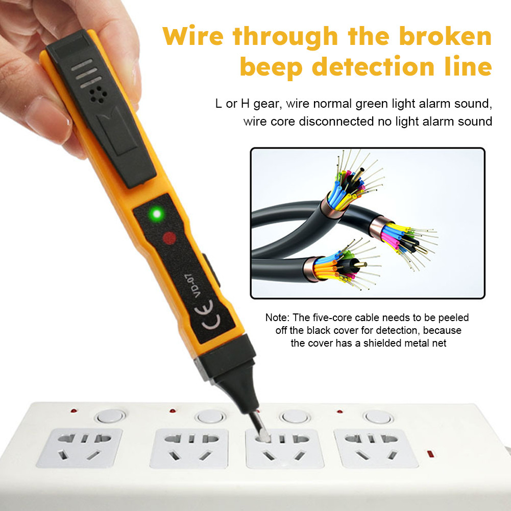 Jual Portable Tespen Listrik Digital Cek Kabel PutusTestpen Otomatis ...