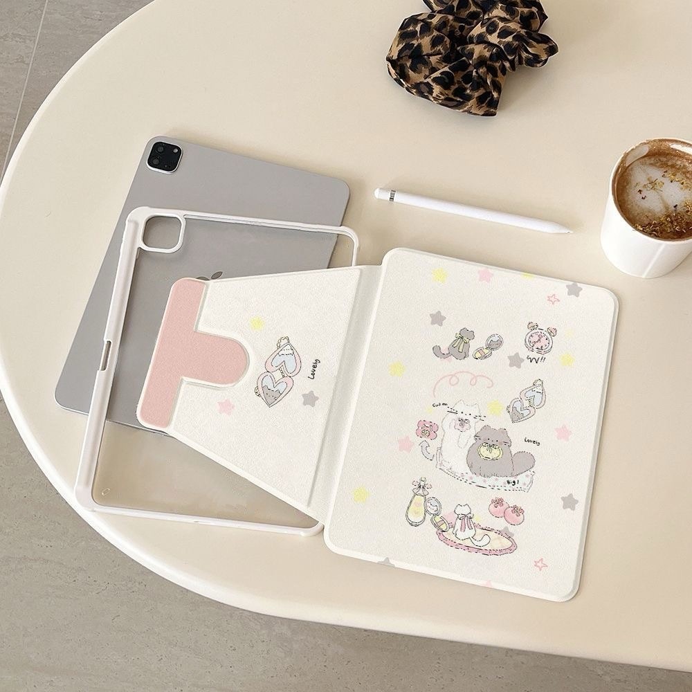 Jual Case Tab Samsung Galaxy Tab 720°Rotate Tab S9/S9 Plus Acrylic Flip ...